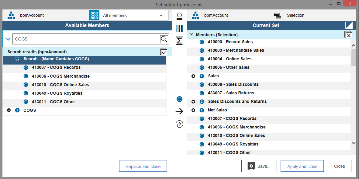 IBM Planning Analytics Tips & Tricks: Creating Dynamic Sets in the PAx ...