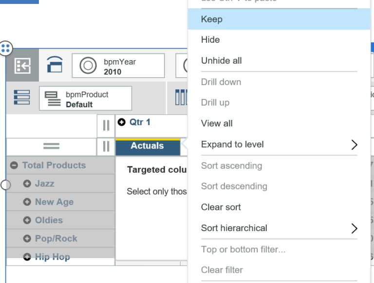 Ibm Planning Analytics Tips And Tricks Asymmetric Axis In Paw
