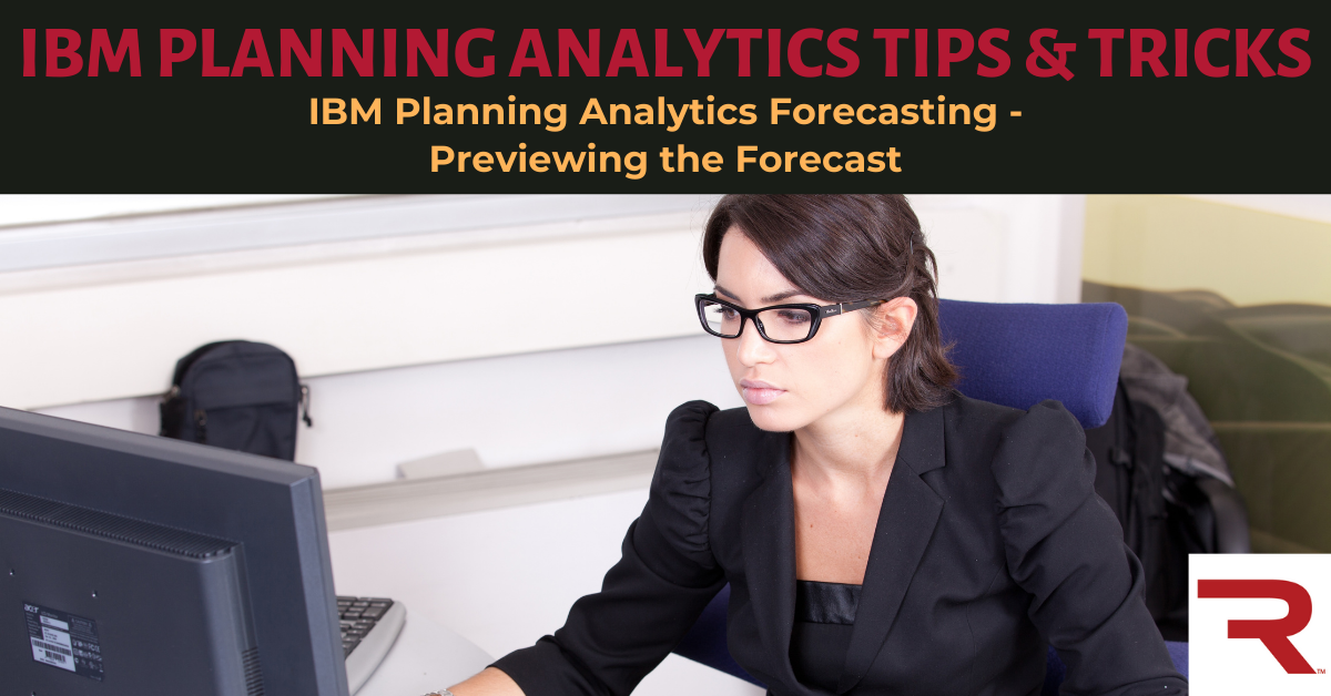 Ibm Planning Analytics Forecasting Previewing The Forecast