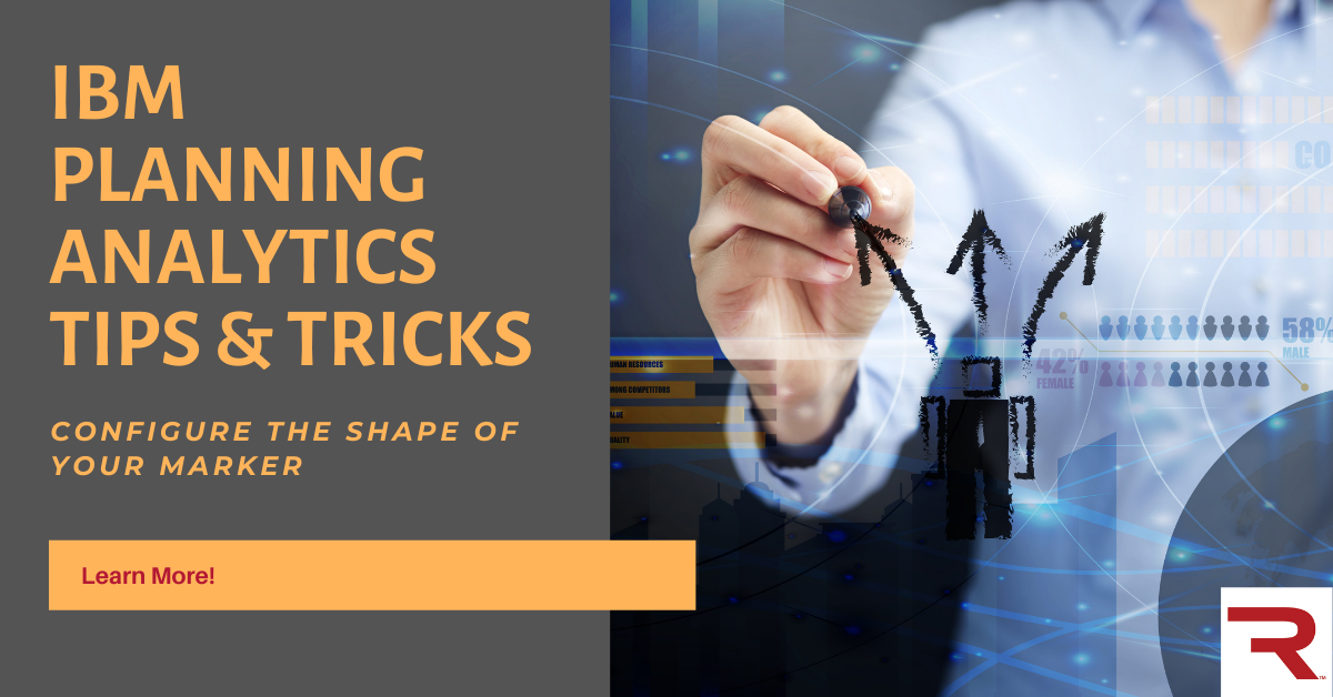 IBM Planning Analytics Tips & Tricks: PAW Marker Shape