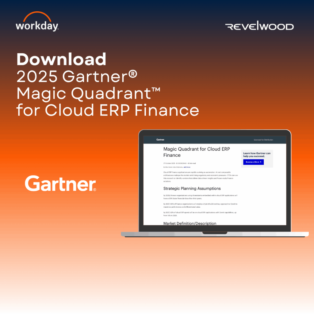 2025 Gartner® Magic Quadrant™ for Cloud ERP Finance